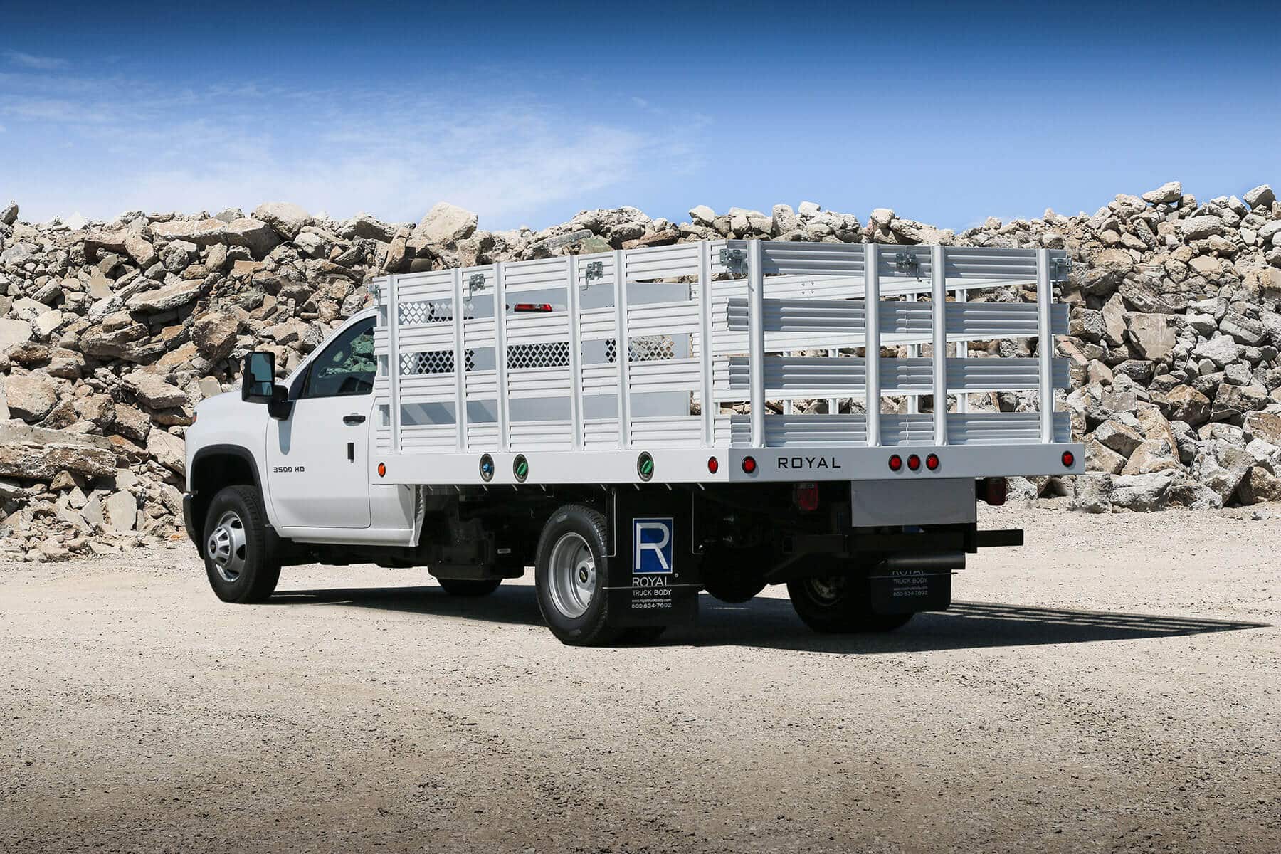 12 Stake Bed Royal Truck Body